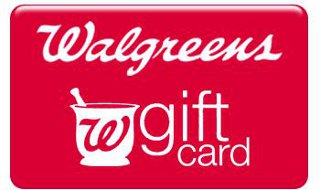 Walgreens Gift card