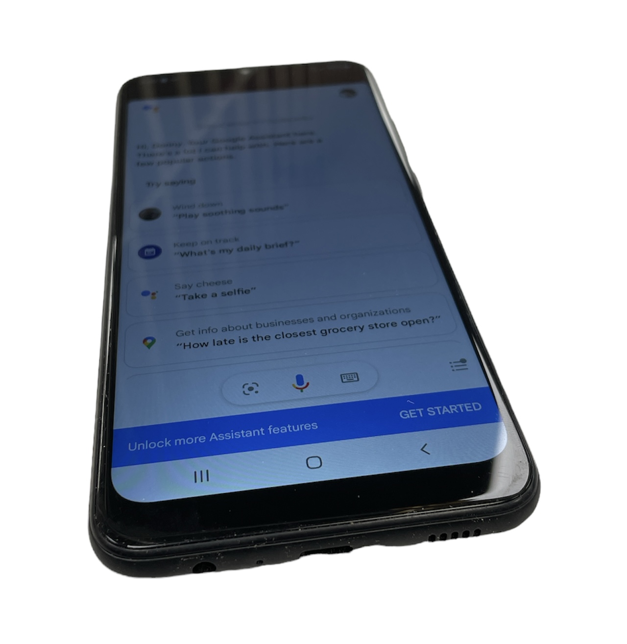 Samsung Cell phone SM-A025U