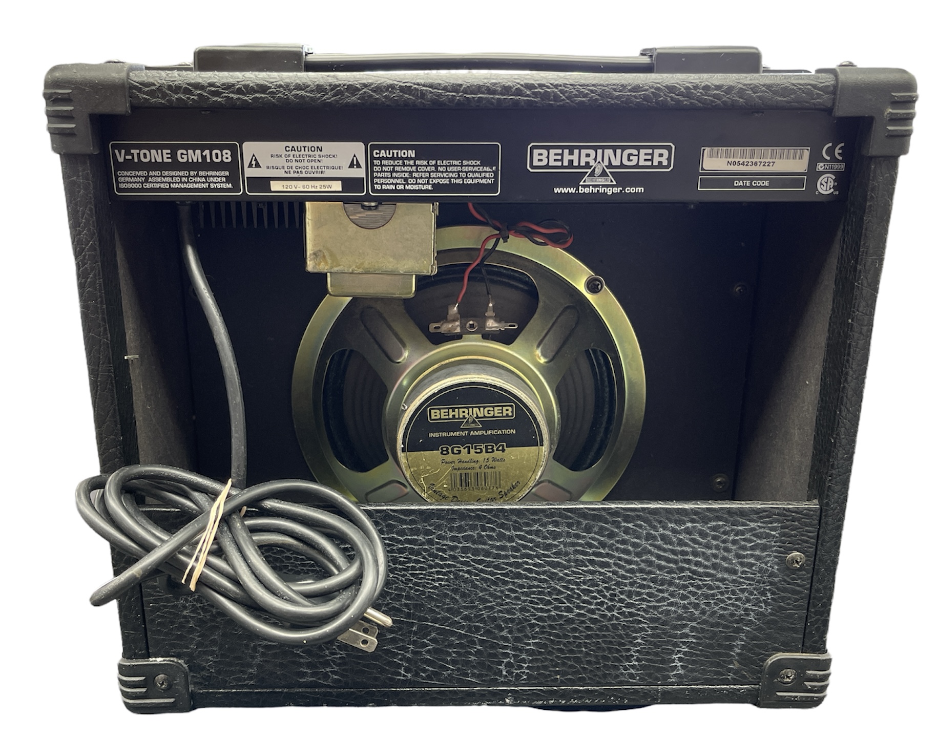 Behringer Amp - Guitar V-Tone GM108