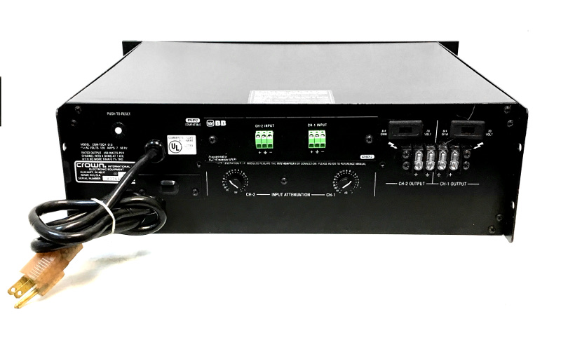 Crown Power Amplifier Com-Tech 810