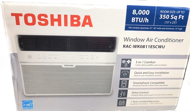 Toshiba Air conditioner - window unit RAC-WK0811ESCWU