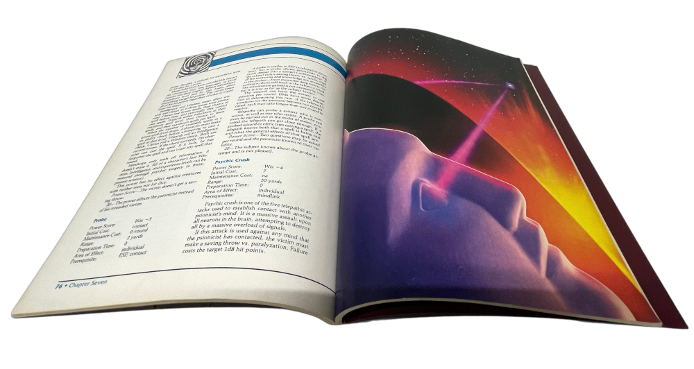 Tsr Books The Complete Psionics Handbook #2117