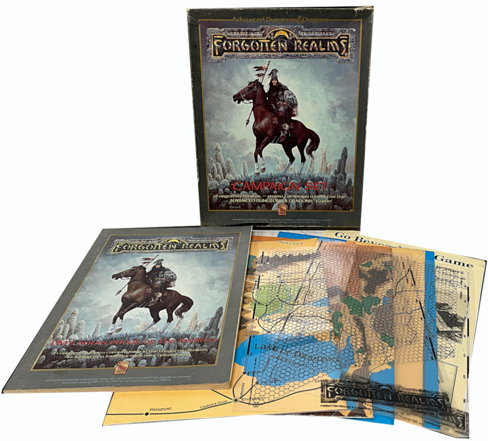 Tsr Books Forgotten Realms Campaign Set #1031